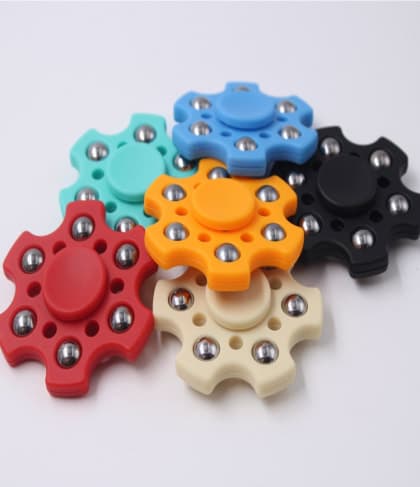 6 Side Ball Bearing Fidget Spinner | SmartyKoo